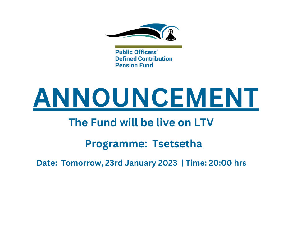 Public Officers’ Defined Contribution Pension Fund – Official Website